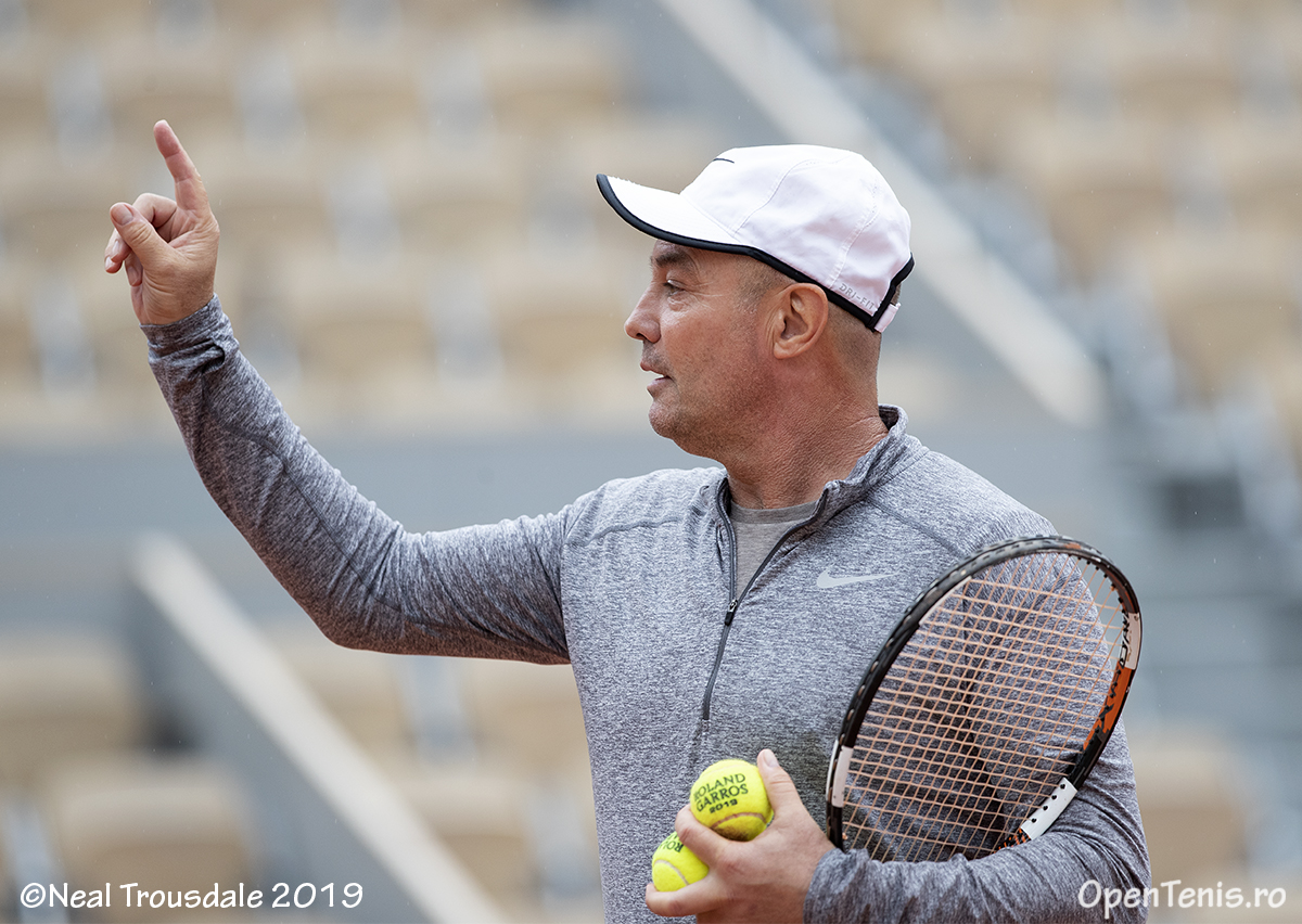 Imagini de la antrenamentul de ieri al Simonei Halep la Roland Garros ...