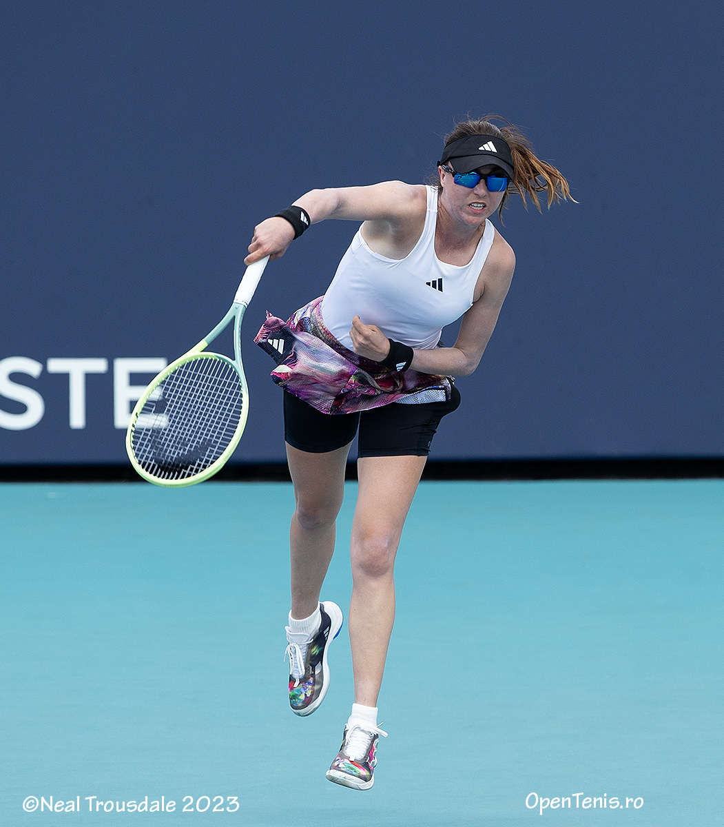 WTA 1000 Miami Open, Sorana Cîrstea (ROU) 7/6 6/2 vs Fernanda Contreras ...